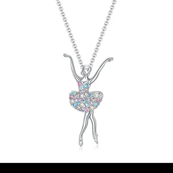 Accessories | Newadorable Ballet Dancer Necklace With Colorful ...